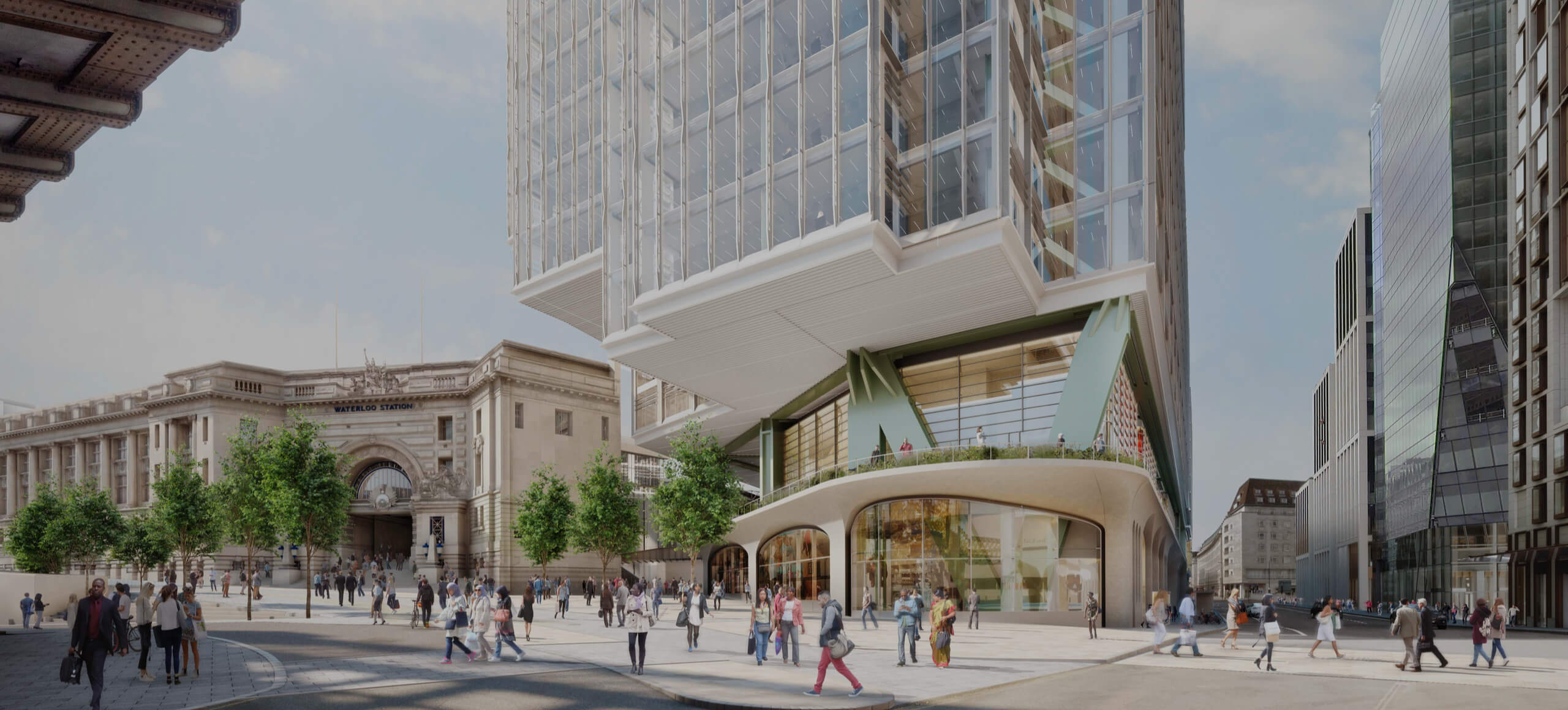 Elizabeth House, Waterloo: HB Reavis proposed redevelopment