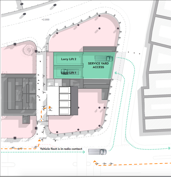 Access & servicing - Elizabeth House, Waterloo - London: Consultation ...