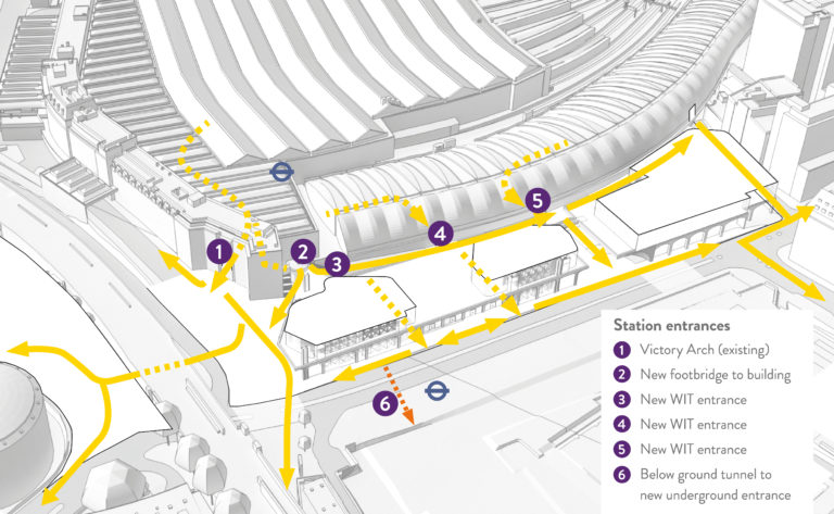 Transforming the pedestrian experience around the site - Elizabeth ...